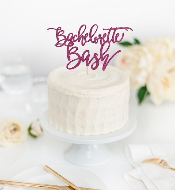Bachelorette Party Cake Toppers