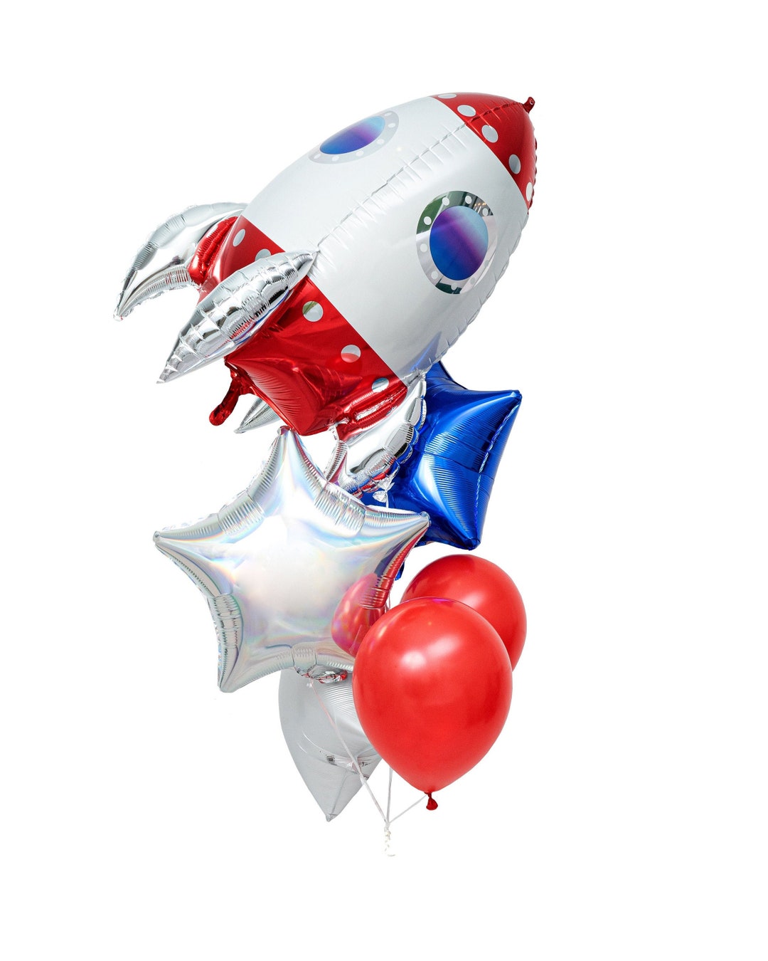 Space Balloon Bundle - Space Theme Birthday - Rocket Man Theme - Two ...