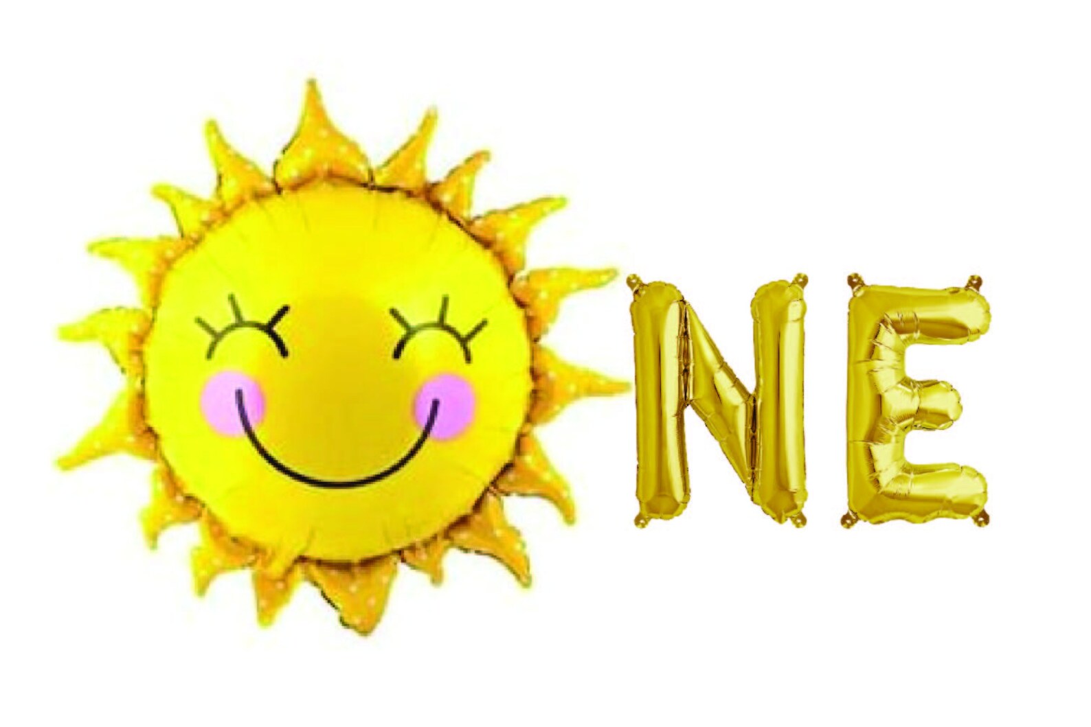 One Balloon Banner With Sunshine Balloon Smash Cake Photo | Etsy