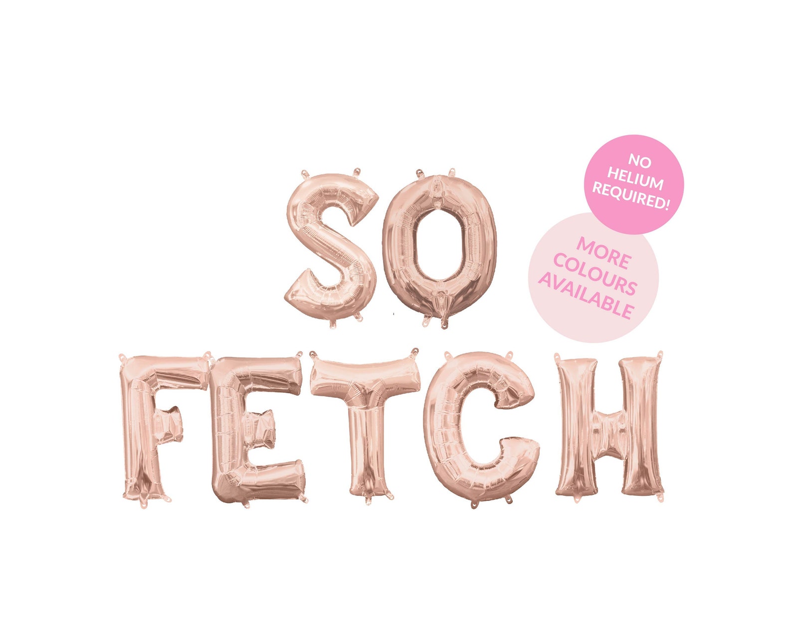 So Fetch Balloon Banner Mean Girls Theme Decor Birthday - Etsy