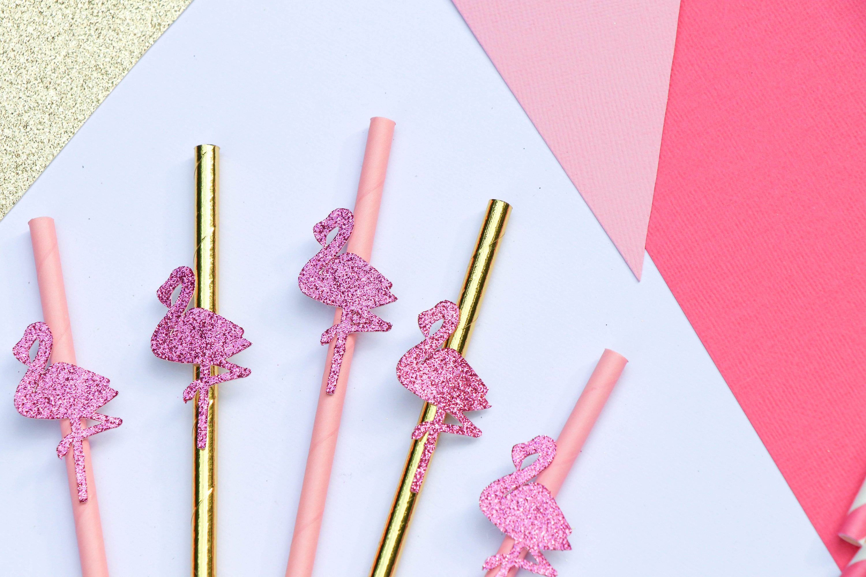 Flamingo Party Straws Flamingo Party Decor Tropical Party | Etsy