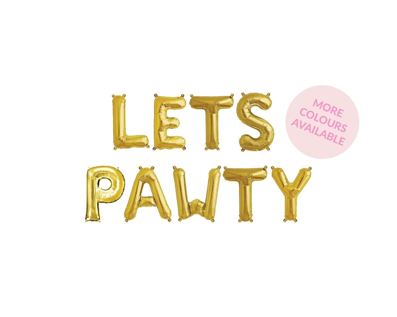 Come Sit Stay Balloon Banner - It's My Pawty - Puppy's Birthday Decor ...