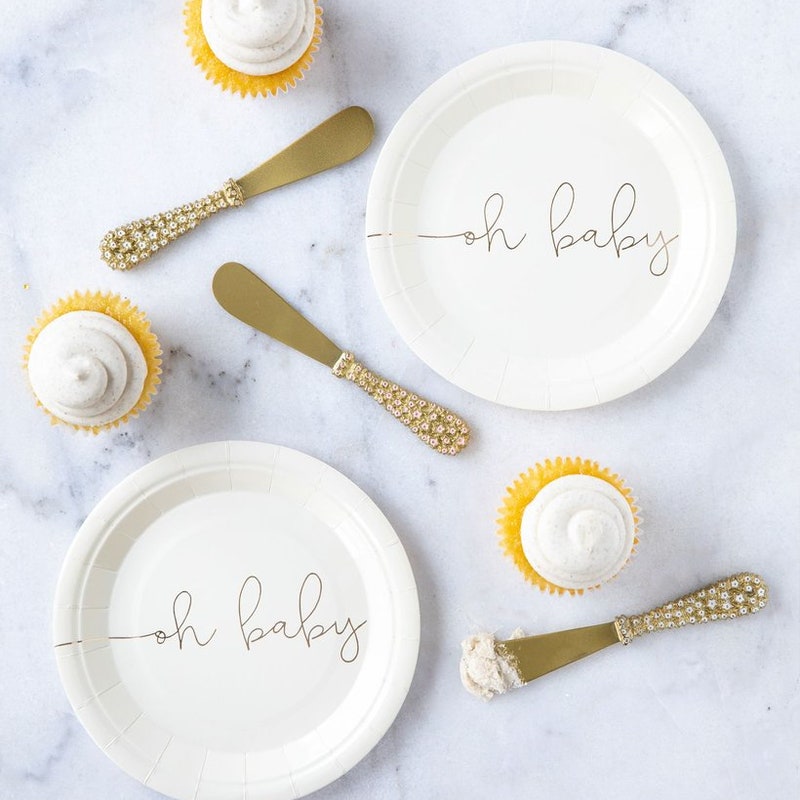 Baby Shower Plates - Etsy