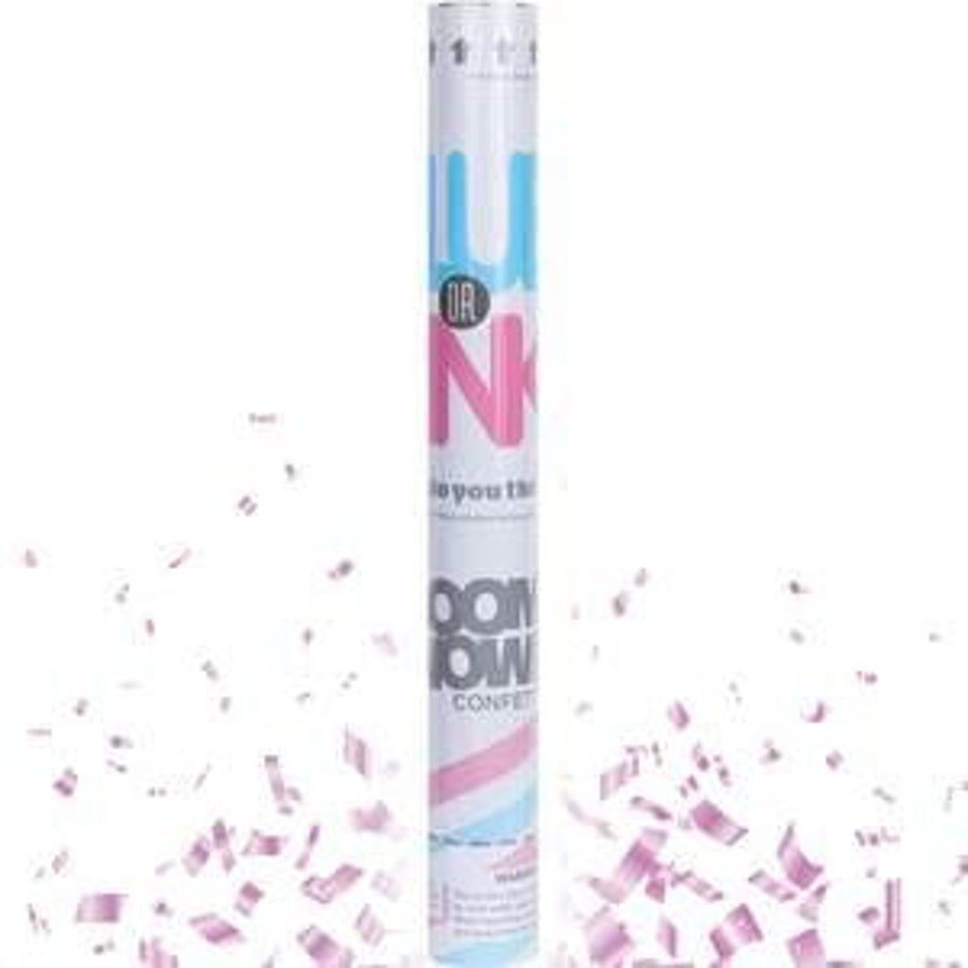 Pink Gender Reveal Confetti Cannon 18 Tall It's a Girl.gender Reveal ...