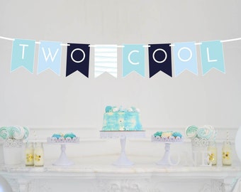 Two Cool Birthday Theme | Etsy