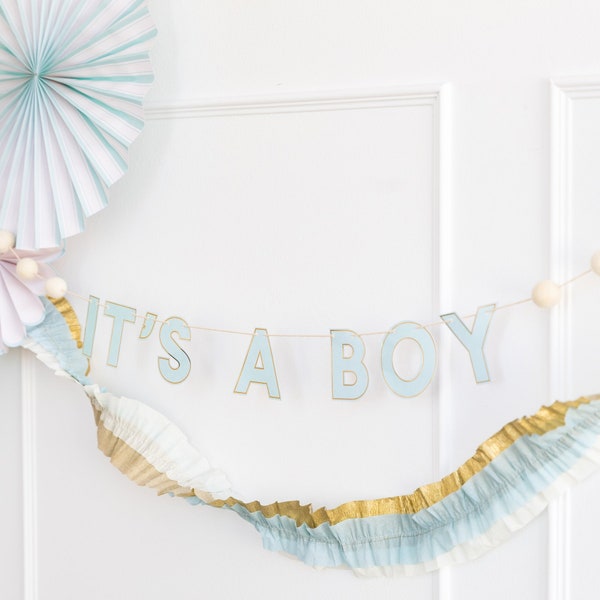 Boy Shower Banner - Etsy
