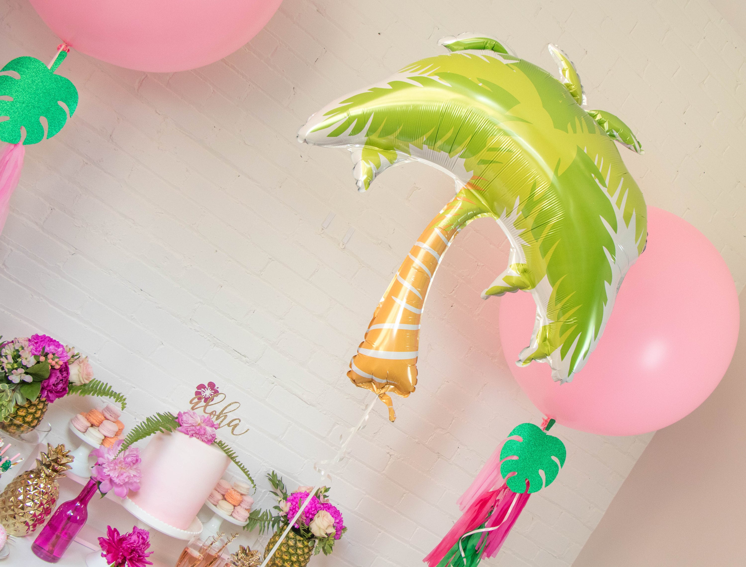 Giant Palm Tree Balloon 33 Balloon Aloha Theme - Etsy