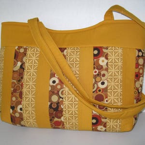 Handbag Fabric Purse Multi-colored Gold Tote Women's Accessories ...