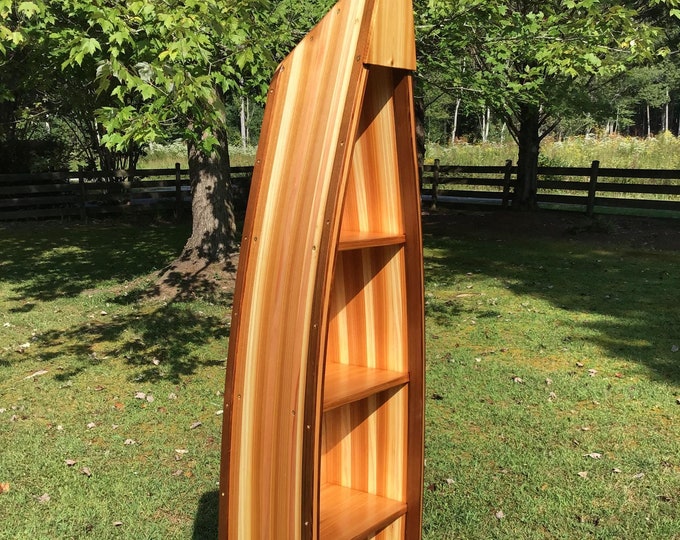 Canoe Shelves, Boat Shelf Boat Bookshelf, Nautical Shelves for Rustic ...