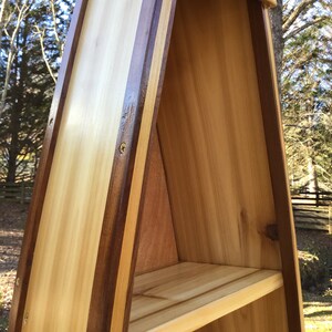 Solid Cedar Canoe Shelves Boat Shelf Nautical Shelving Solid - Etsy