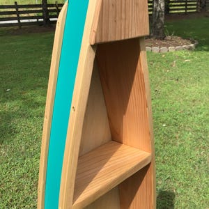 Wooden Boat Shelf Canoe Shelves Row Boat Shelf Nautical Shelves ...