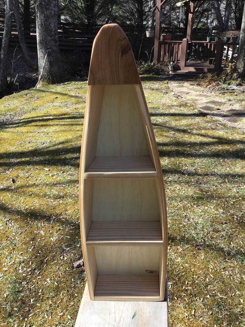 Handmade Wooden Row Boat Boat Shelves Boat Shelf Canoe Boat - Etsy