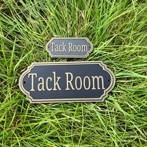 Tack Room, Feed Room, Rug, Tea, Wash Room, Yard Signs Riding School ...