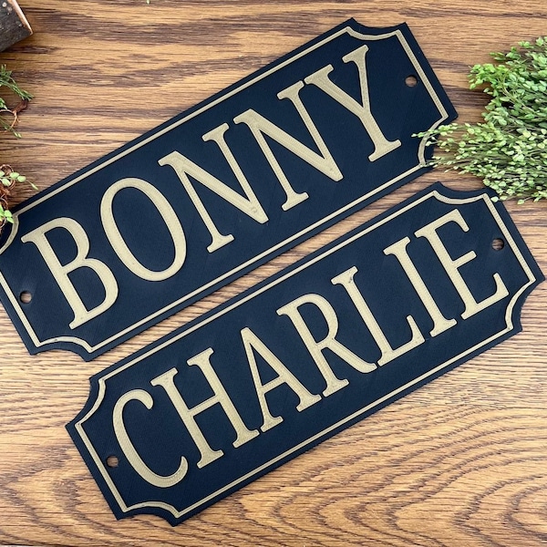 Stable Name Plate - Etsy