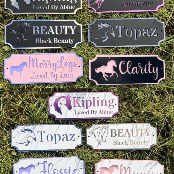 Love With Horse Sign - Etsy UK