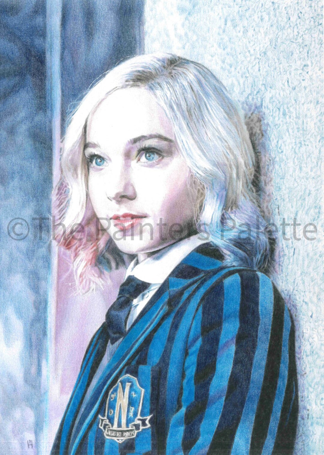 Enid Sinclair From the Addams Family - Artwork. Movie, Colour Pencil ...