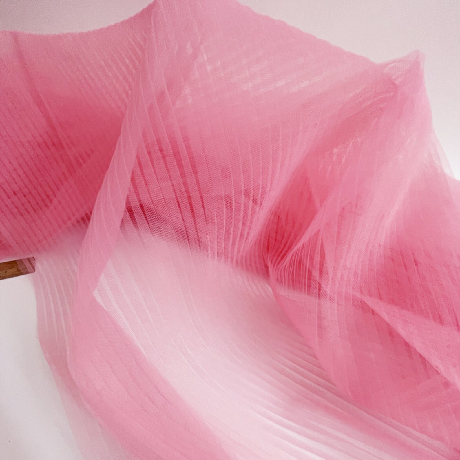 20 Colors Creased Tulle Panel Fabric for Dress Accordion - Etsy