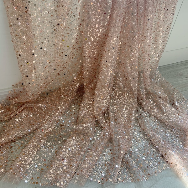 Rose Gold Fabric - Etsy