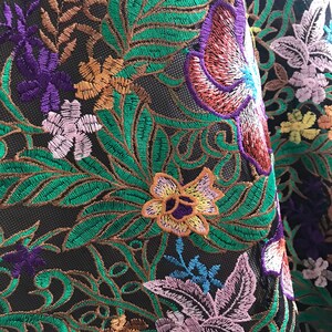 Luxury Embroidery Lace Fabric Lace Fabric for Fashion Show - Etsy