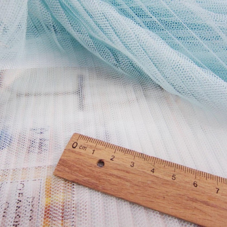 Grey Pleated Tulle Panelruffled Tulle Pleated Tulle Fabric - Etsy