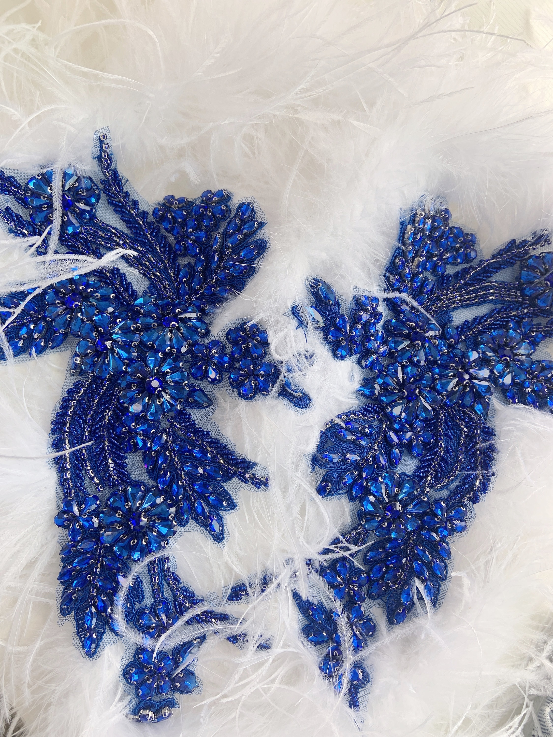 Wine Red Crystal Bodice Applique for Couture and Costume - Etsy