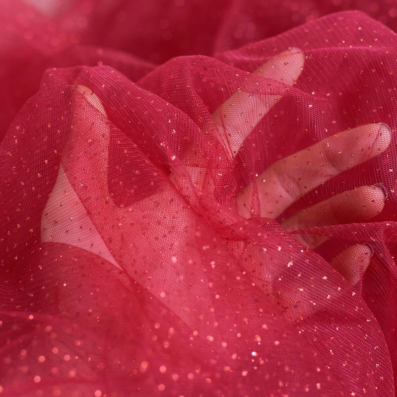 Sparkle Tulle Fabric With Glitters Polka Dots for Veil Shinny | Etsy