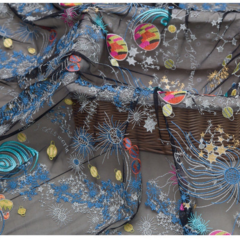 Embroidered Mesh - Etsy