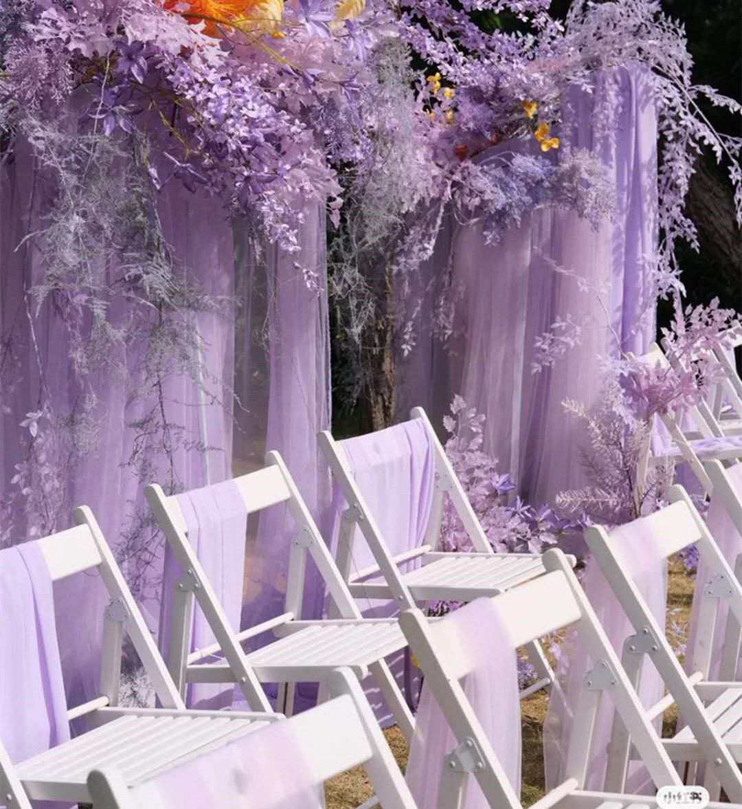 Purple Swiss Tulle Fabric for Dress, Skirt, Couture, Costume, Wedding ...