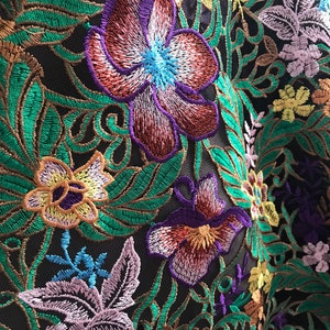 Luxury Embroidery Lace Fabric Lace Fabric for Fashion Show - Etsy