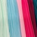 Rosy Pink Accordion Tulle Pleated Fabric for Dress Accordion - Etsy