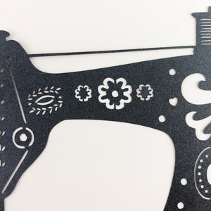Sewing Machine Papercut Template Pattern, Pdf for Hand Cutting, Dxf Eps ...