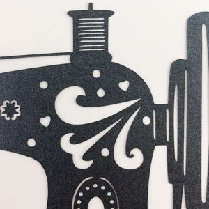 Sewing Machine Papercut Template Pattern, Pdf for Hand Cutting, Dxf Eps ...