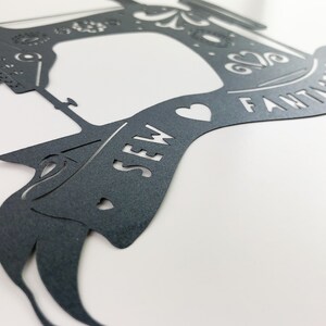 Sewing Machine Papercut Template Pattern, Pdf for Hand Cutting, Dxf Eps ...