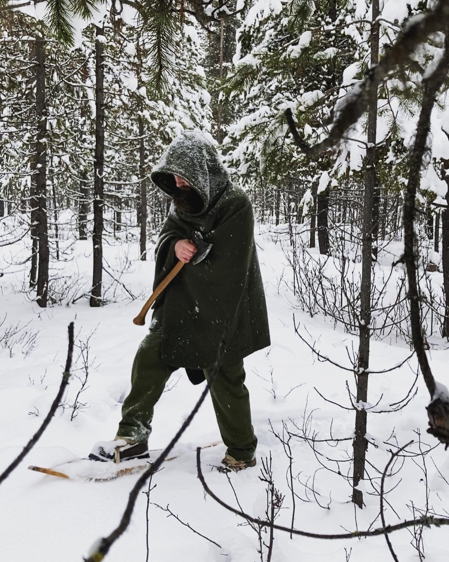 Hooded Ruana Cloak - Etsy