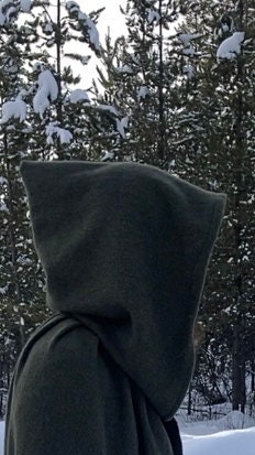 Hooded Ruana Cloak - Etsy