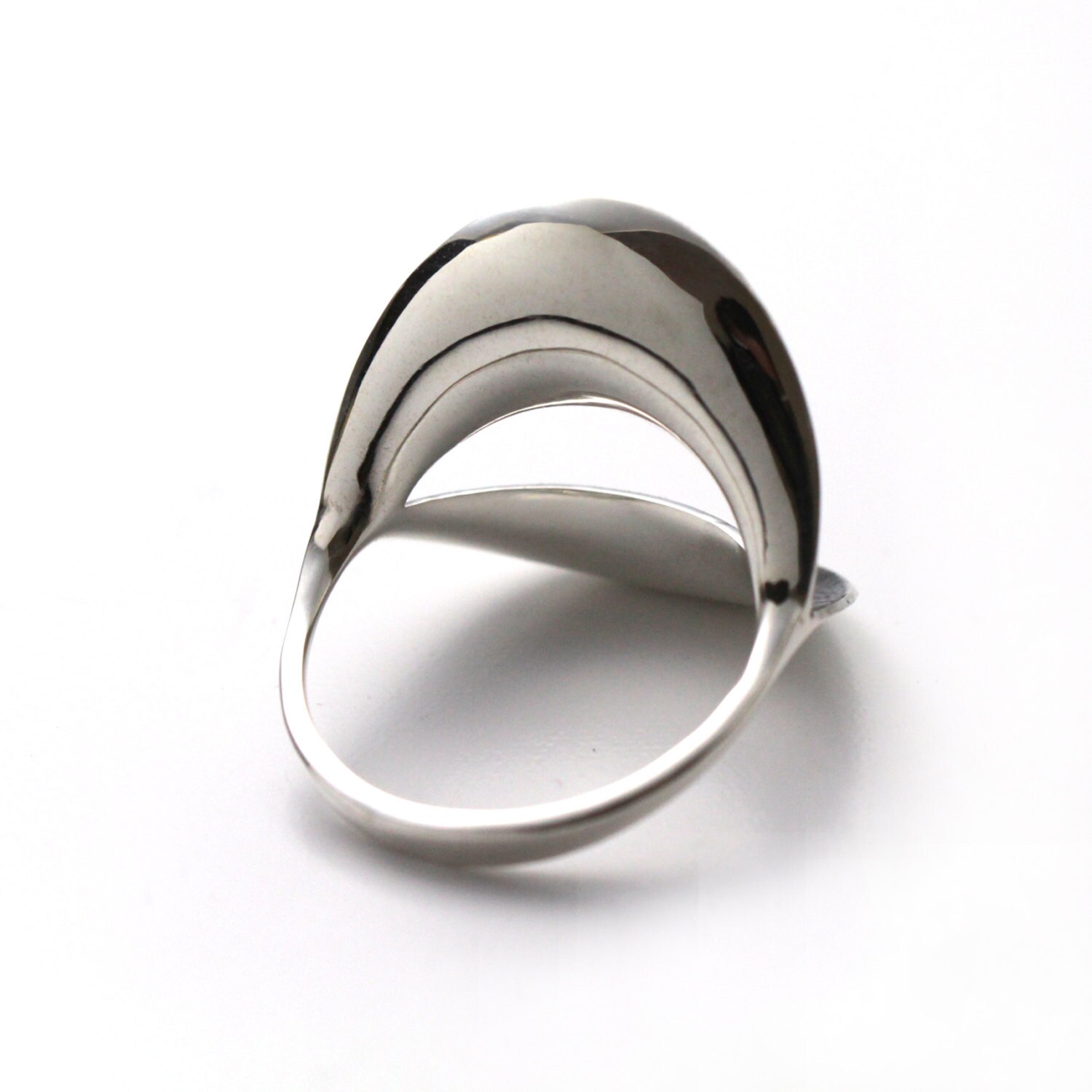 Statement Silver Ring Handmade Ring Unique Ring - Etsy