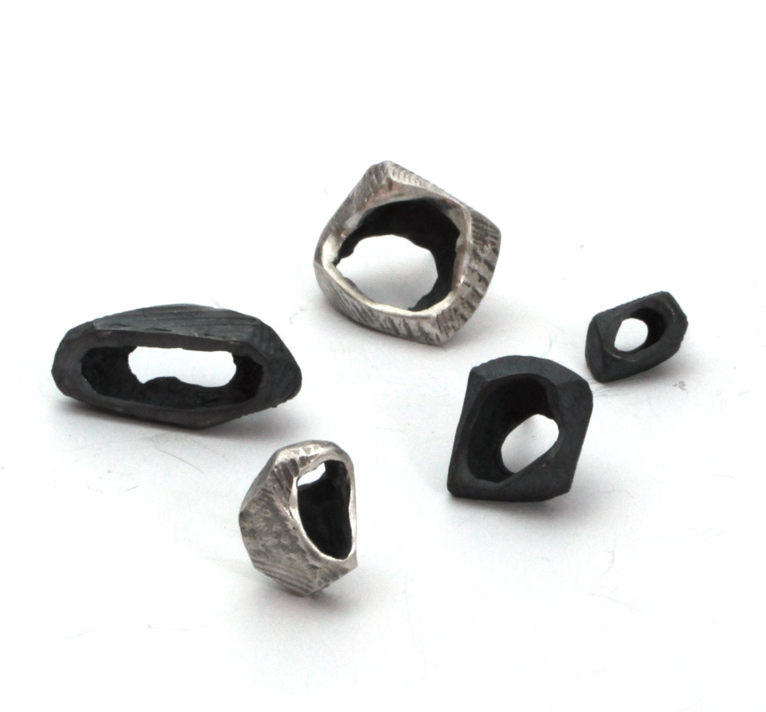 Small Black Lapel Pin, Black Chiseled Rustic Brooch Pin, Hipster Groom ...