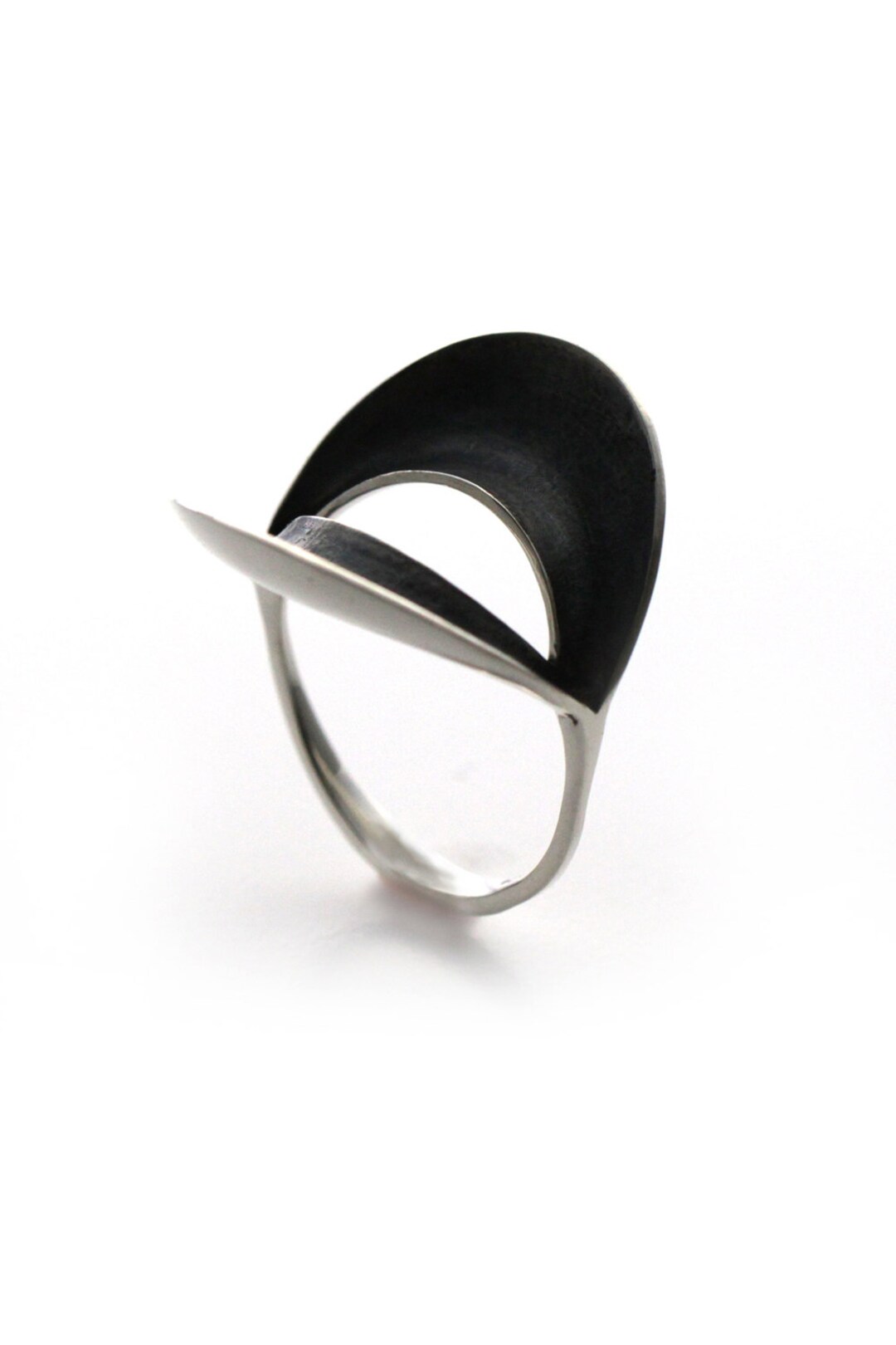 Statement Silver Ring Handmade Ring Unique Ring Aesthetic Ring ...