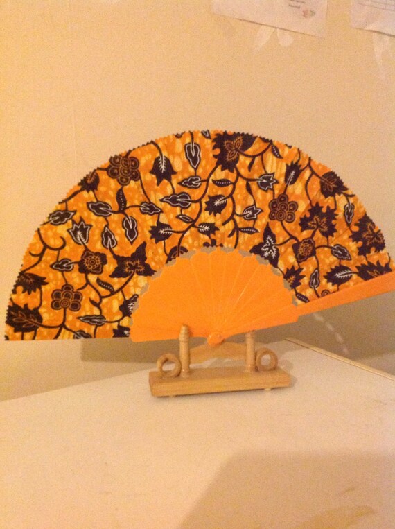 Ankara Hand Fan - Etsy