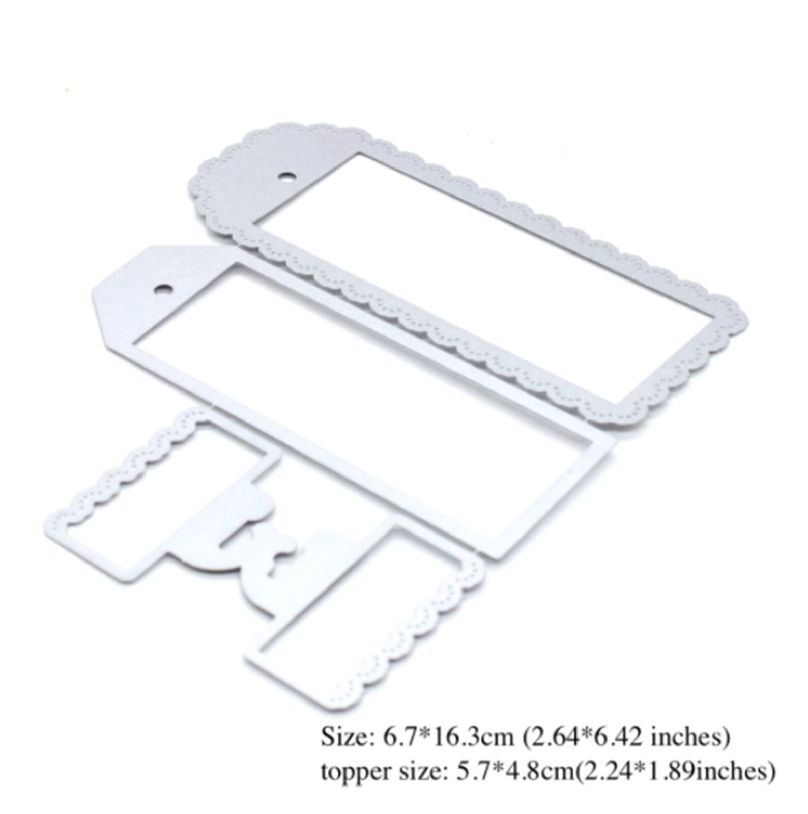 Craft Caddy Tags and Bag Toppers Cutting Dies Stencils for DIY - Etsy