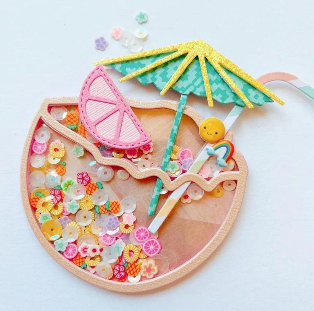Tropical Coconut Drink Cutouts | Summer Beach Themed Paper,coconut ...