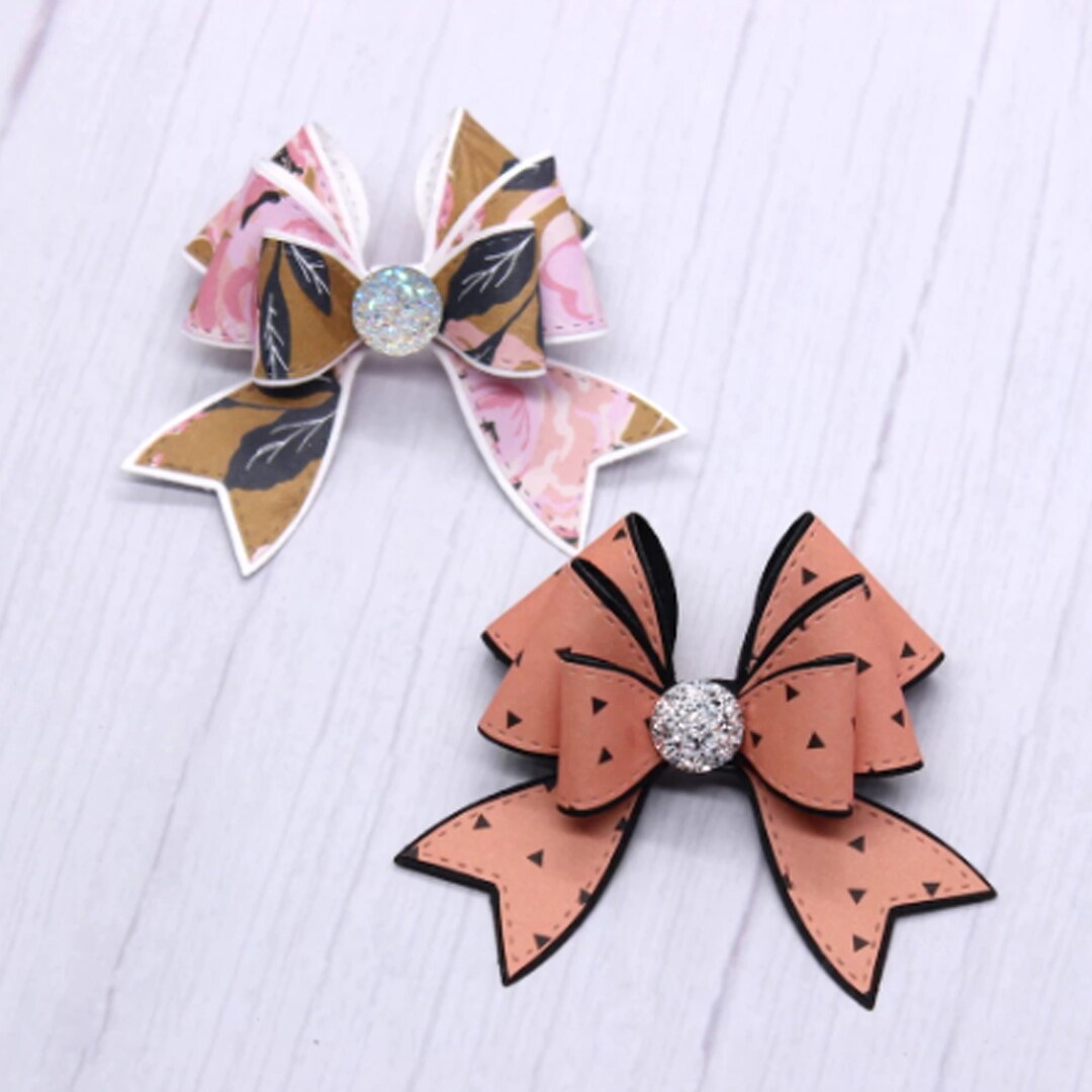 Angel Wing Bow Dies,pretty Bow Cut Dies, Cutting Dies, Stencils for DIY ...