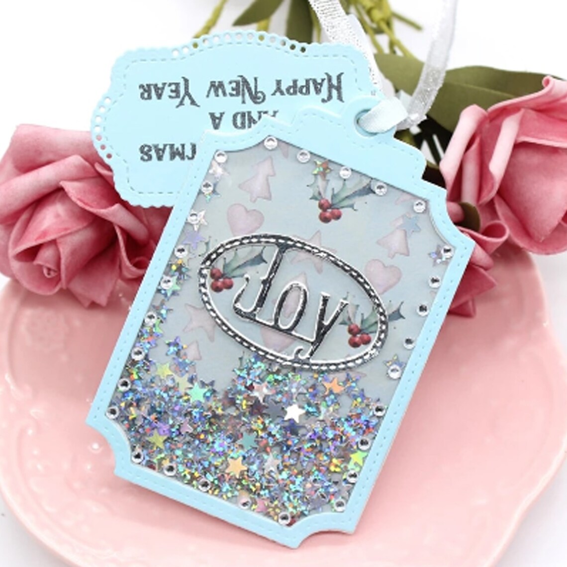 Christmas Gift Tag Cutting Dies Scrapbook Paper Craft - Etsy