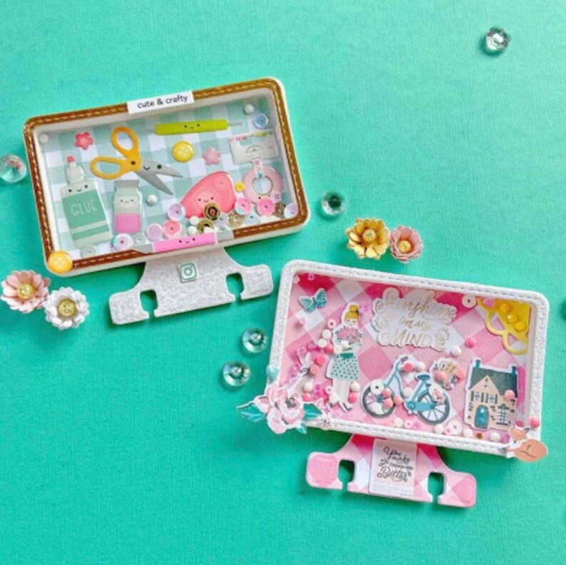 Mini Memory Dex Screen Shaker Cutting Dies Stencils for DIY - Etsy