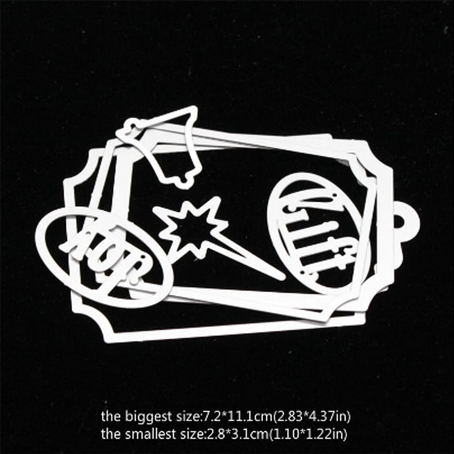 Christmas Gift Tag Cutting Dies Scrapbook Paper Craft - Etsy