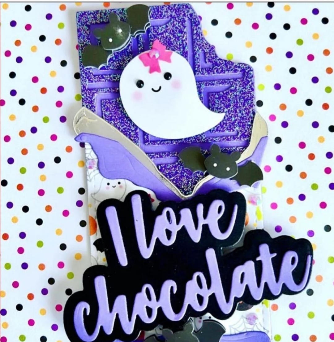 Chocolate Cut Die,sweet Dies,cutting Dies Stencils for DIY Scrapbooking ...