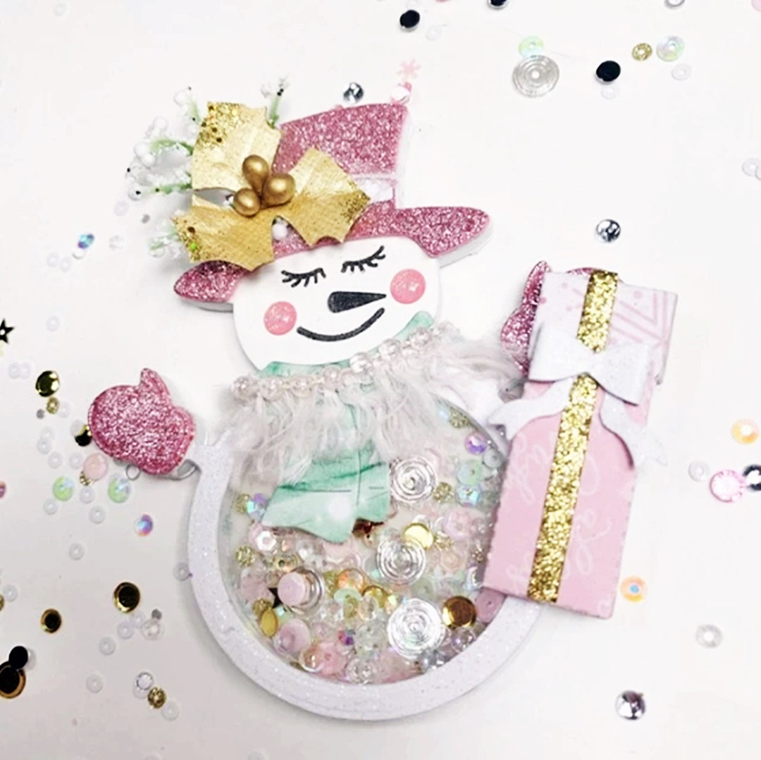 Cute Snowman Die shakers Cutting Dies Set Die and Stamps - Etsy