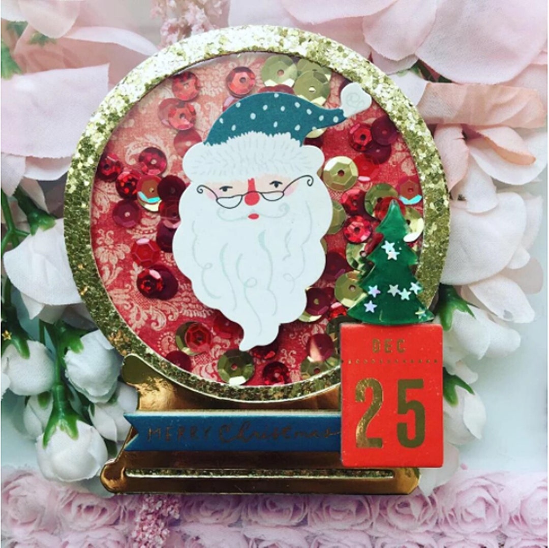 Create Magical Holiday Designs With Christmas Snowglobe Cutting Dies - Etsy
