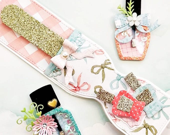 Nail File With Christmas Holder, Nail File Gift, Stocking Stuffer, Co ...