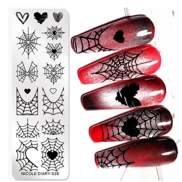 Heart Spider Web - Etsy